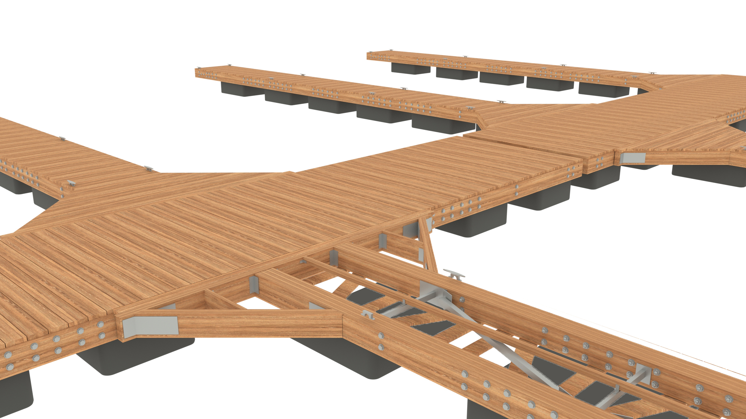 Timber Systems | Meeco Sullivan | Timber Floating Docks