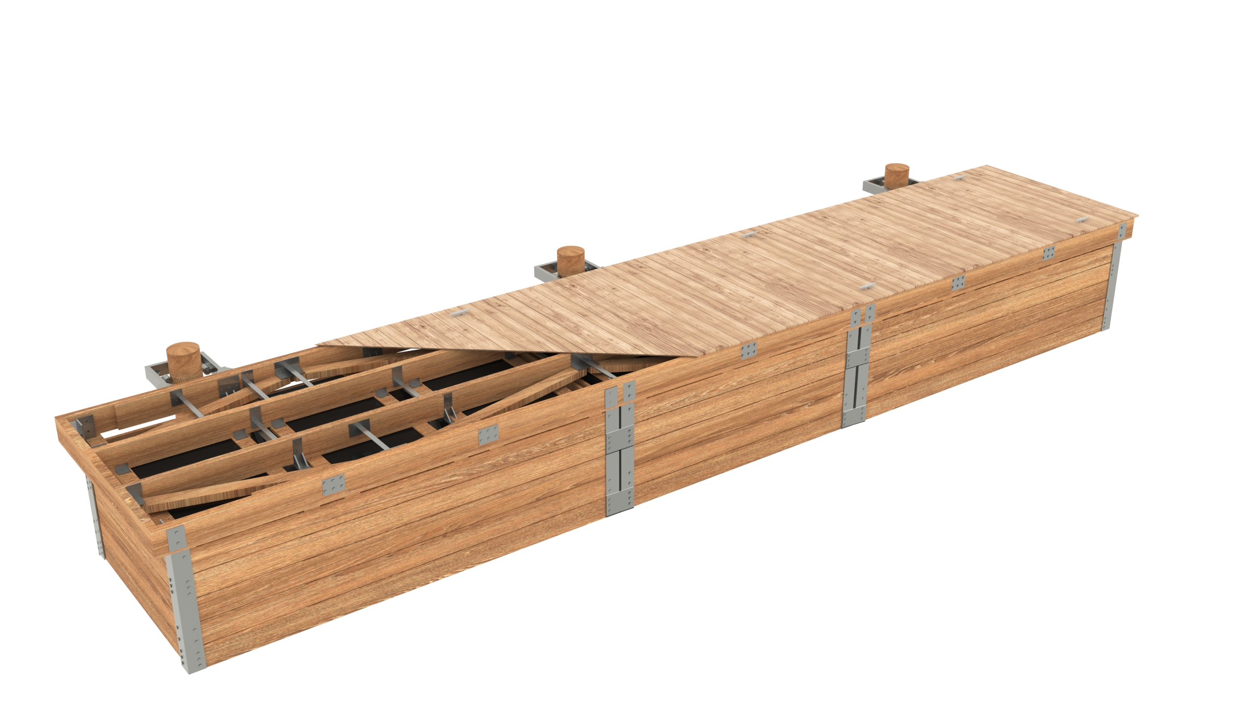 Timber Systems | Meeco Sullivan | Timber Floating Docks